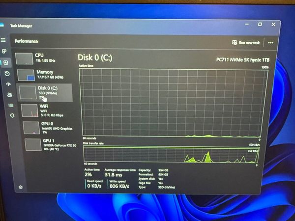 Dell Inspiron 7610 Laptop i7/16GB/1TBSSD/FHD/Nvidi for sale in Co. Cork ...