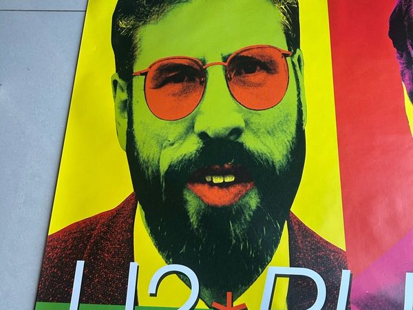 Vintage 1997 bus shelter Andy Warhol U2 poster for sale in Co. Down for ...