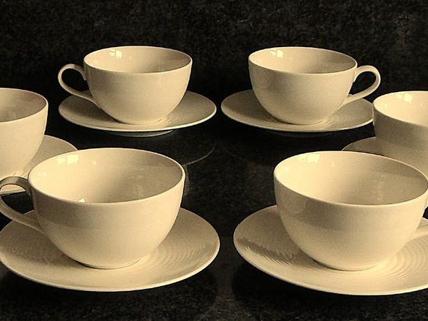 6 Royal Doulton Gordon Ramsay Maze Cups & Saucers for sale in Co ...