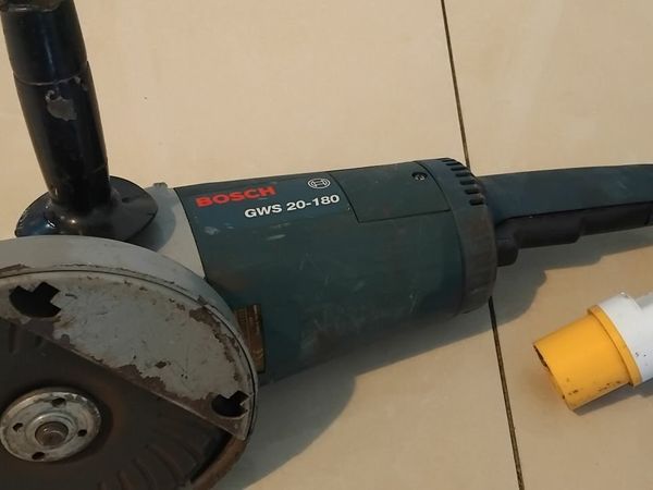 Bosch GWS 20-180 Angle Grinder 110v for sale in Co. Clare for €100 on ...