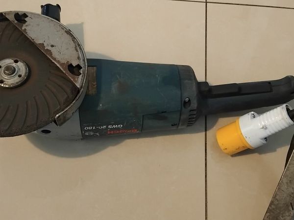 Bosch GWS 20-180 Angle Grinder 110v for sale in Co. Clare for €100 on ...