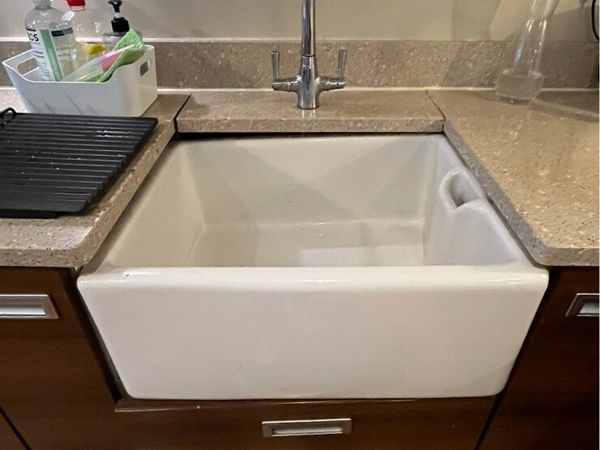 Kitchen cabinets, Belfast sink, neff double oven for sale in Co. Dublin ...