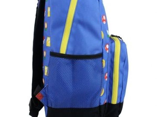 Super Mario Kids Backpack School Bag for sale in Co. Waterford for €25 ...