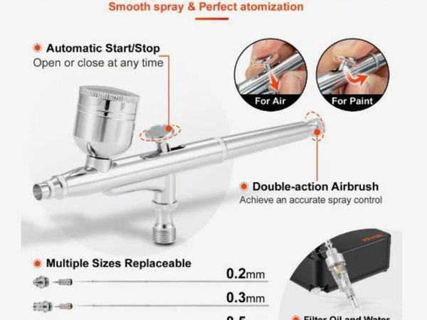Airbrush Kit, Portable Airbrush Set for sale in Co. Clare for €90 on ...