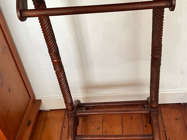 Vintage Traditional Classic Mahogany Valet Stand for sale in Co. Cork ...