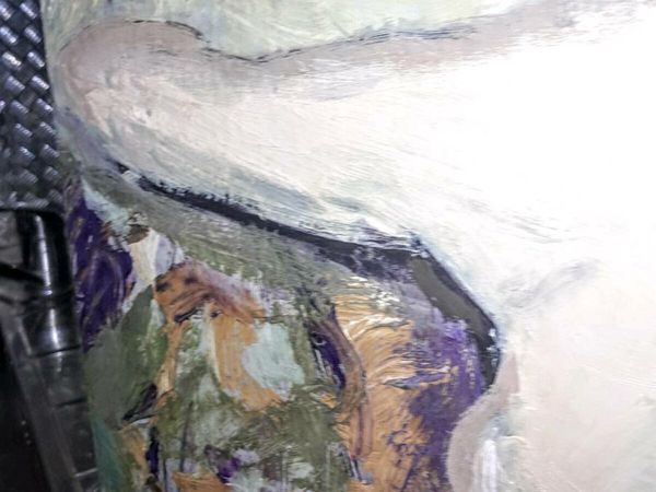 Large painting of a lady for sale in Co. Galway for €100 on DoneDeal