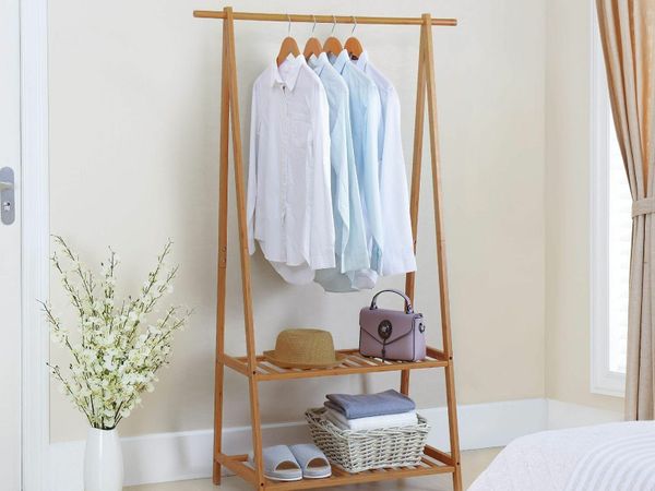 Bamboo Clothes Rack Portable Extra Large Garment for sale in Co. Dublin ...