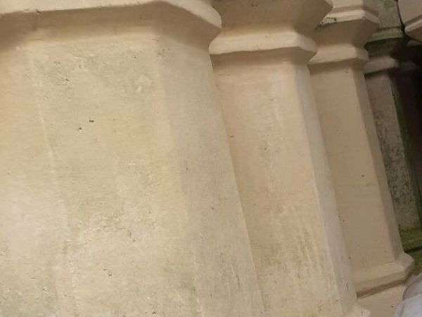 Bangor slates chimney pots floor ridge roof tiles for sale in Co ...