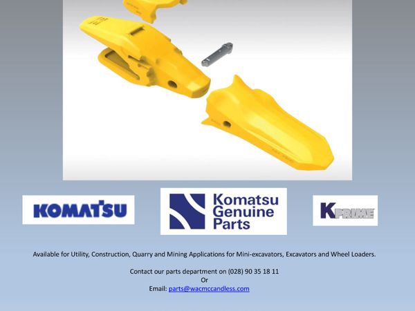 Genuine Komatsu Kprime Teeth Systems for sale in Co. Antrim for £0 on ...