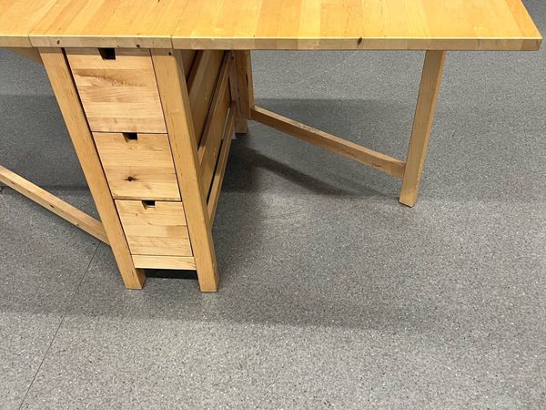 IKEA Norden Gate Leg Fold Down Table for sale in Co. Dublin for €85 on ...