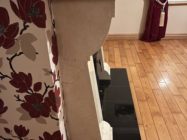 Fireplace and insert stove for sale in Co. Galway for €2,000 on DoneDeal
