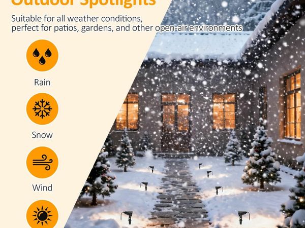 Garden Lights Mains 27m 8-in-1 LED Outdoor for sale in Co. Dublin for € ...