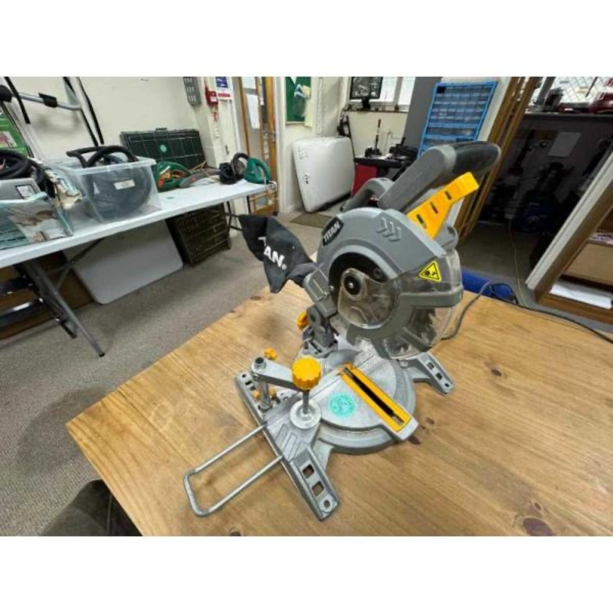 Titan 210mm Mitre Saw 240v for sale in Co. Monaghan for 50 on DoneDeal