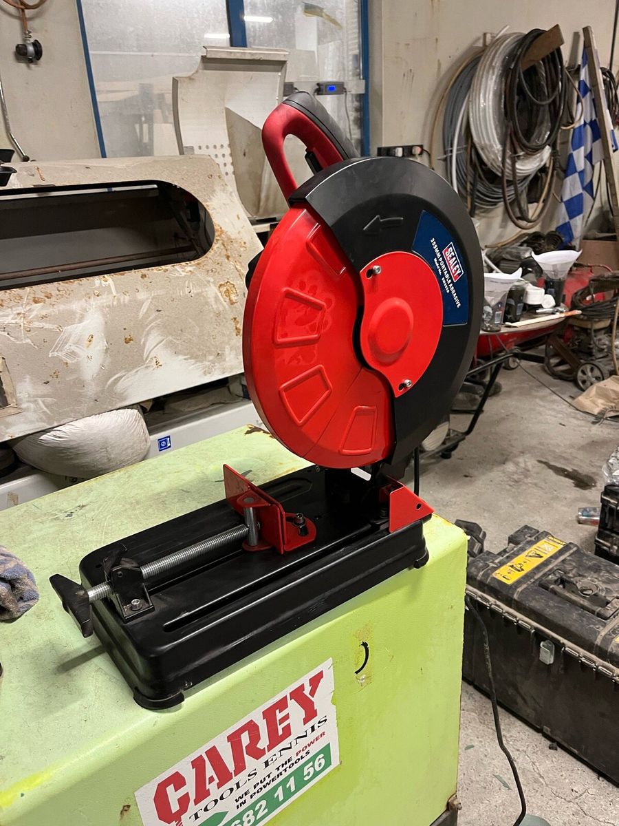 Sealey 355mm metal chop saw with blade for sale in Co. Cork for 250 on DoneDeal