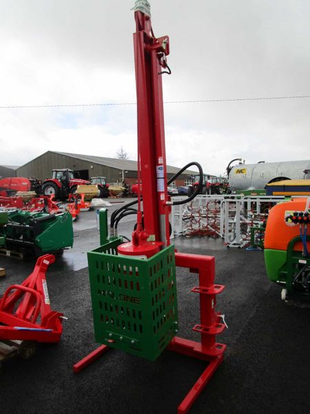 Malone side tilt post driver and log splitter for sale in Co. Cavan for ...