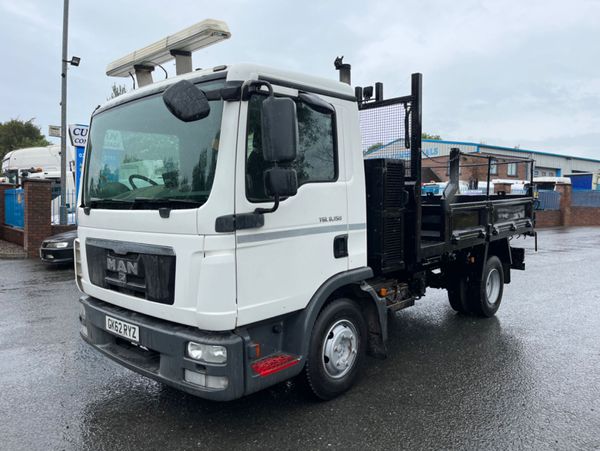 2012 man 7.5 ton tipper for sale in Armagh for €1 on DoneDeal