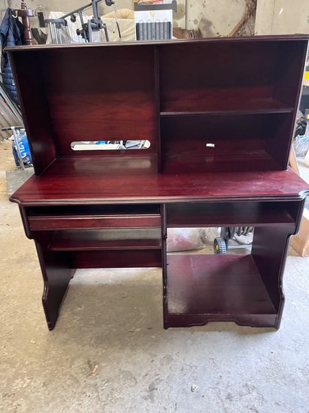 mahogany computer desk | 1 All Sections Ad For Sale in Ireland | DoneDeal