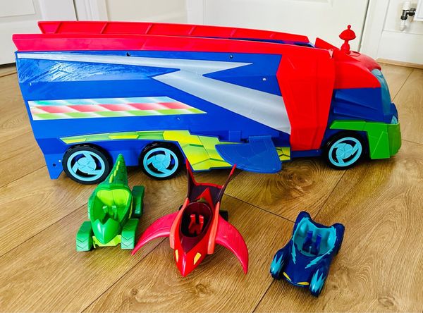 PJ Masks 2 in 1 Mobile HQ Playset for sale in Co. Dublin for €50 on ...