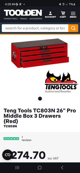 teng tool box | 5 All Sections Ads For Sale in Ireland | DoneDeal