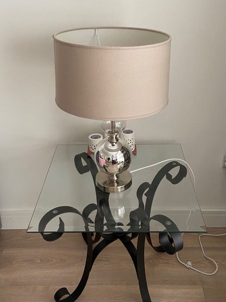 glass table lamp dunnes stores | 234 All Sections Ads For Sale in ...