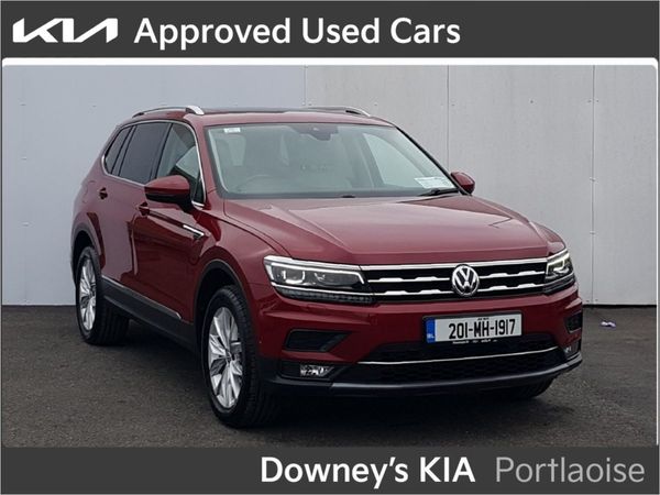 Red Volkswagen Tiguan Allspace Cars For Sale in Ireland | DoneDeal