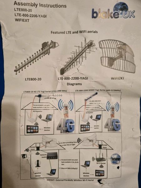 ptp 4g lte router | 8 All Sections Ads For Sale in Ireland | DoneDeal
