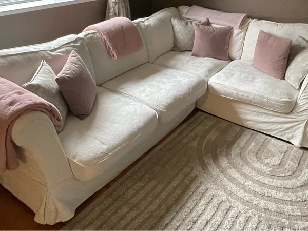 white sofa 64 All Sections Ads For Sale in Ireland DoneDeal