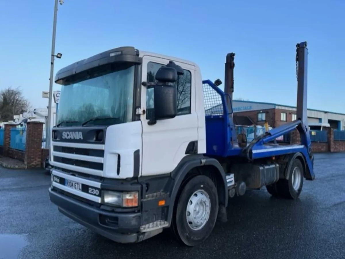 2004 scania 94d 230 18 ton telescopic skip loader for sale in Co ...