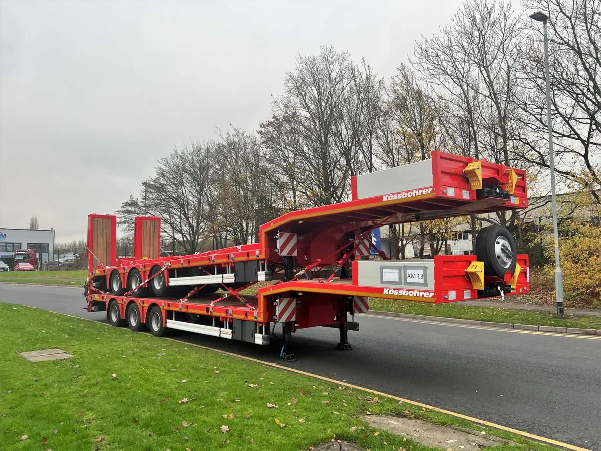 KASSBOHRER 3 AXLE EXTENDABLE LOW LOADER 52,800KG for sale in Co ...