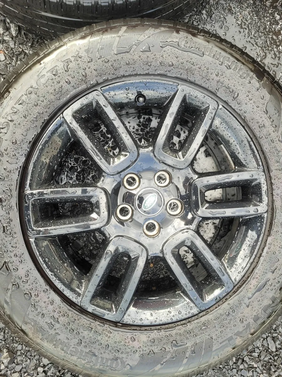 19" Genuine Land Rover Defender Alloys with tyres for sale in Co ...