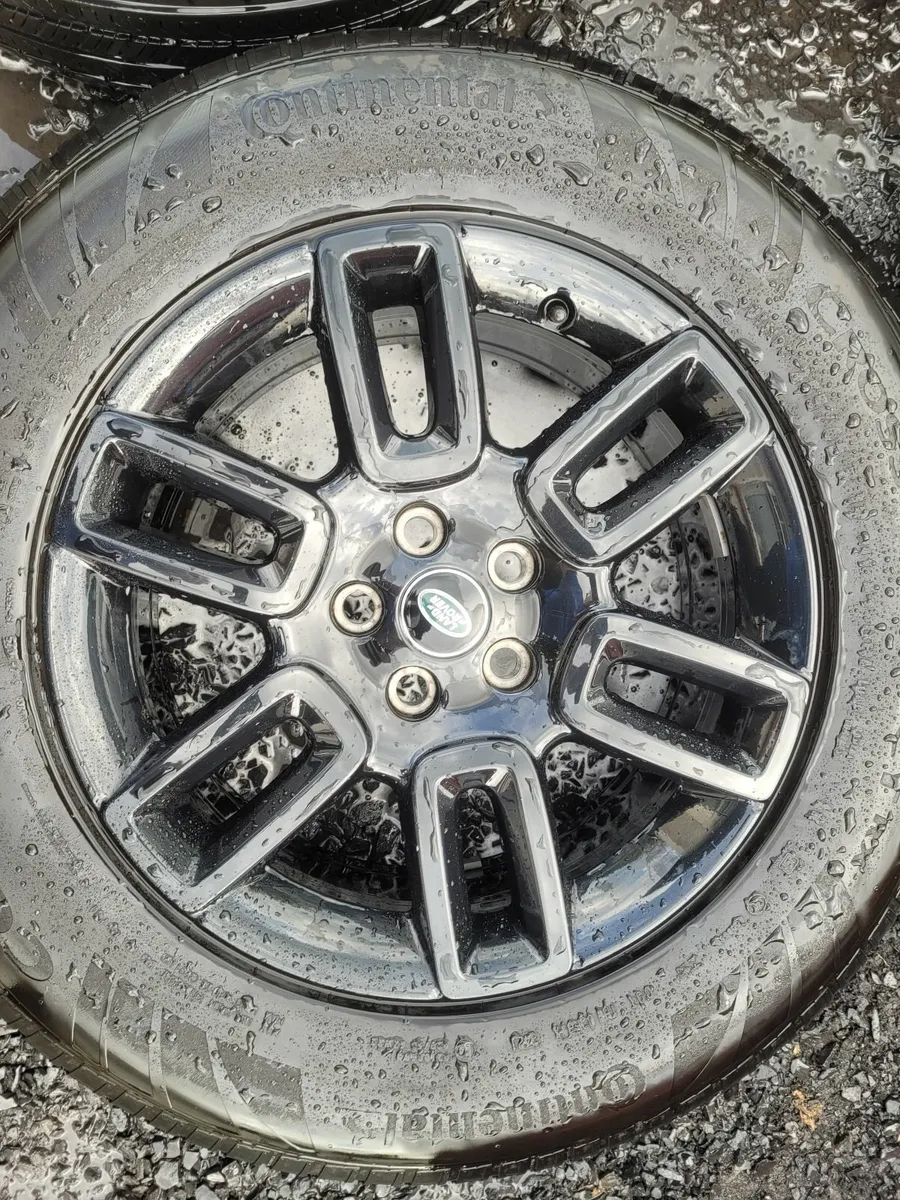 19" Genuine Land Rover Defender Alloys with tyres for sale in Co ...