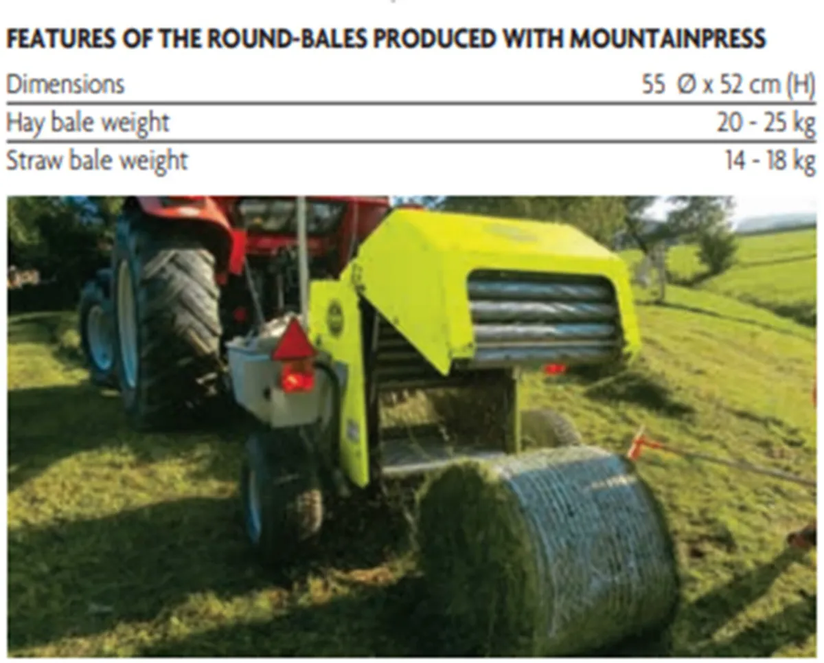 Mini Round Bailer For Sale In Co Wexford For €1 On Donedeal