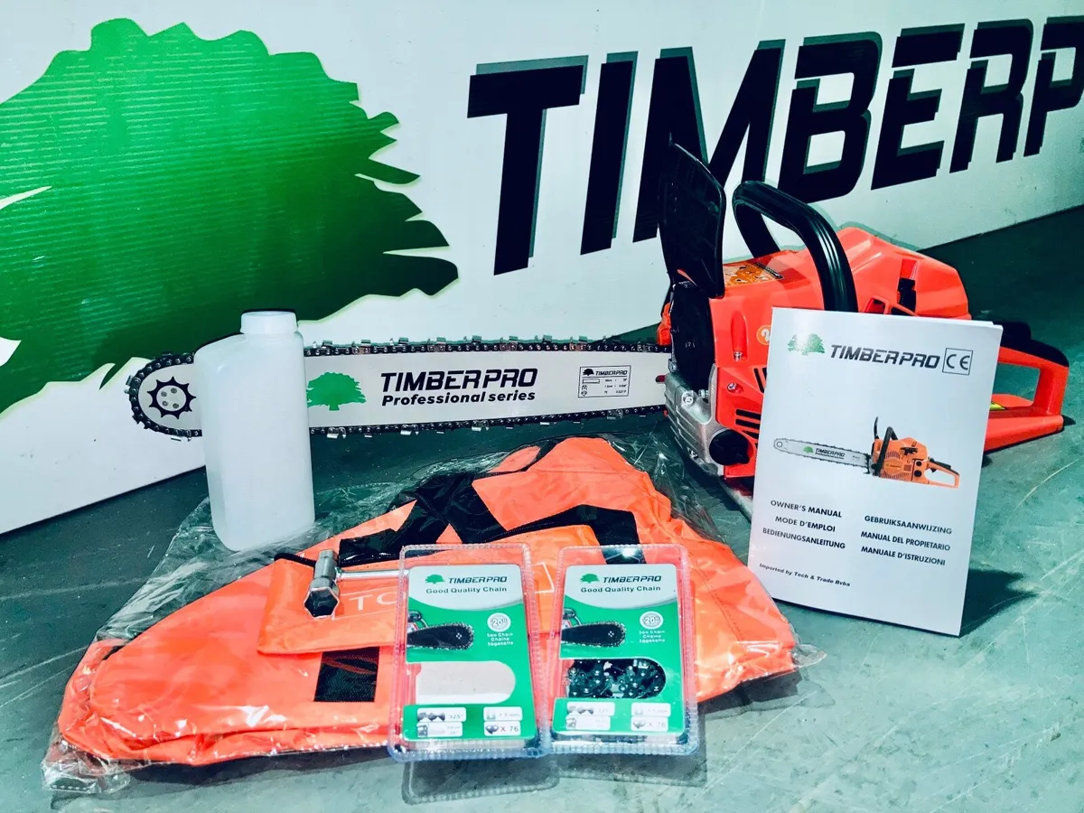 Timberpro 62cc petrol chainsaw 20 bar. New. for sale in Co. Tipperary for 199 on DoneDeal