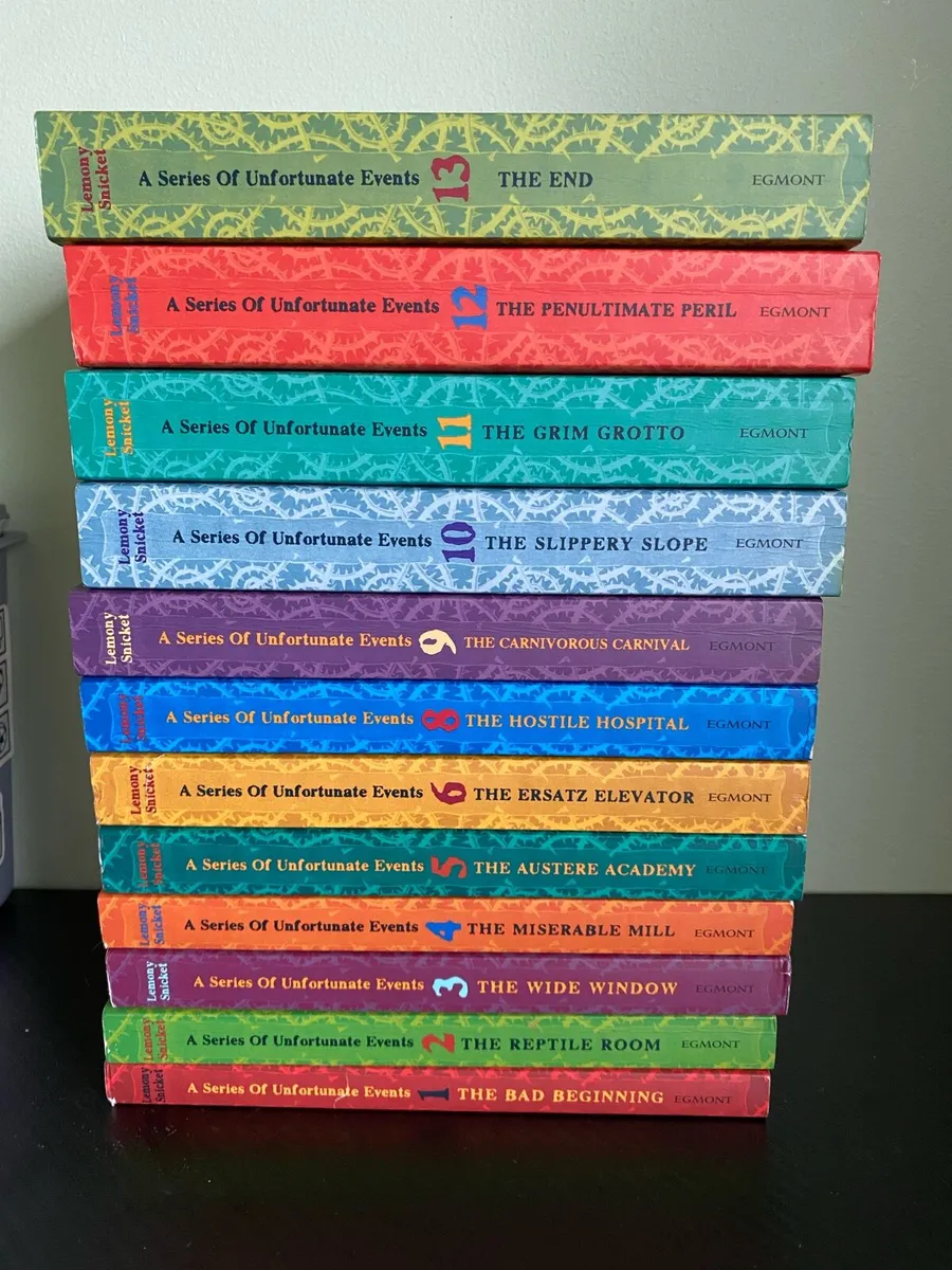 A Series Of Unfortunate Events Collection For Sale In Co Cork For €15 On Donedeal