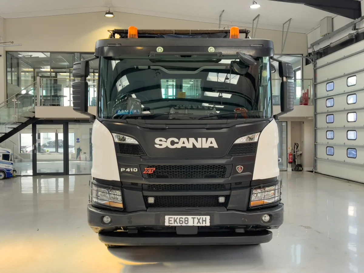 SCANIA P410 XT 8X4 HOOK LOADER for sale in Co. Monaghan for £69,500 on ...