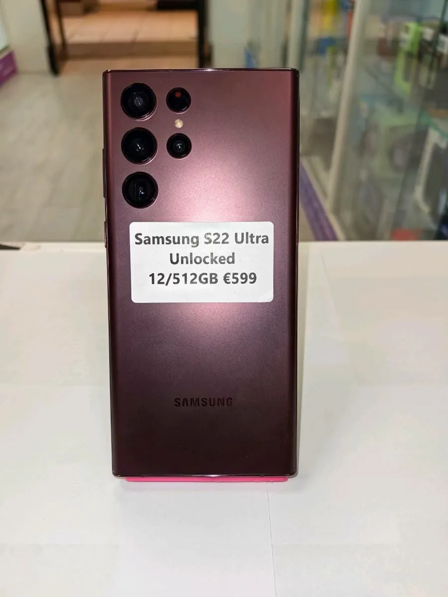 Samsung Galaxy 22 Ultra for sale in Co. Cork for €599 on DoneDeal