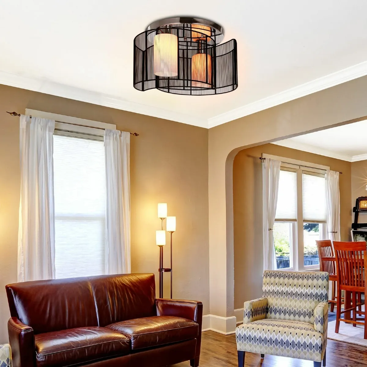Modern Ceiling Lights for Living Room Flush Mount for sale in Co. Dublin for 89 on DoneDeal