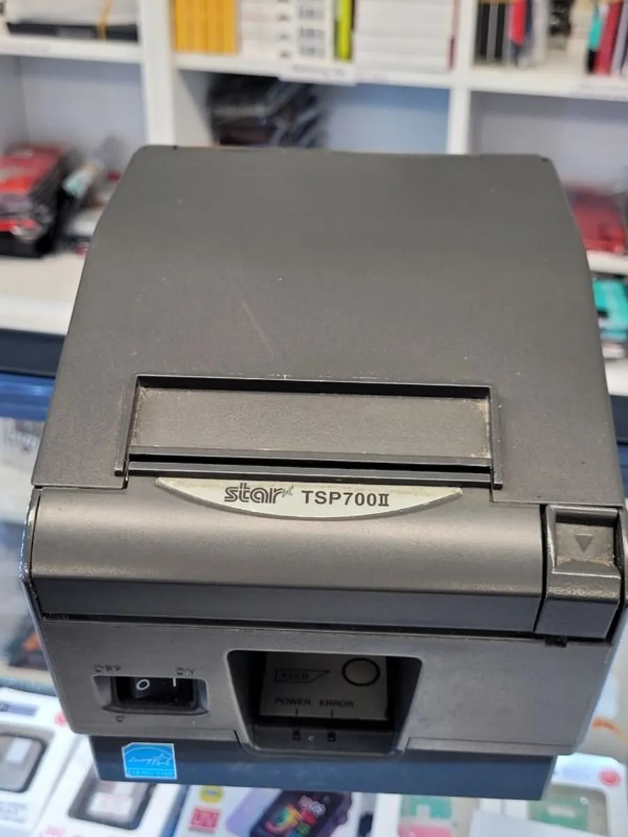 Star TSP700II Charcoal Grey Thermal Receipt Printer - No Power Supply ...