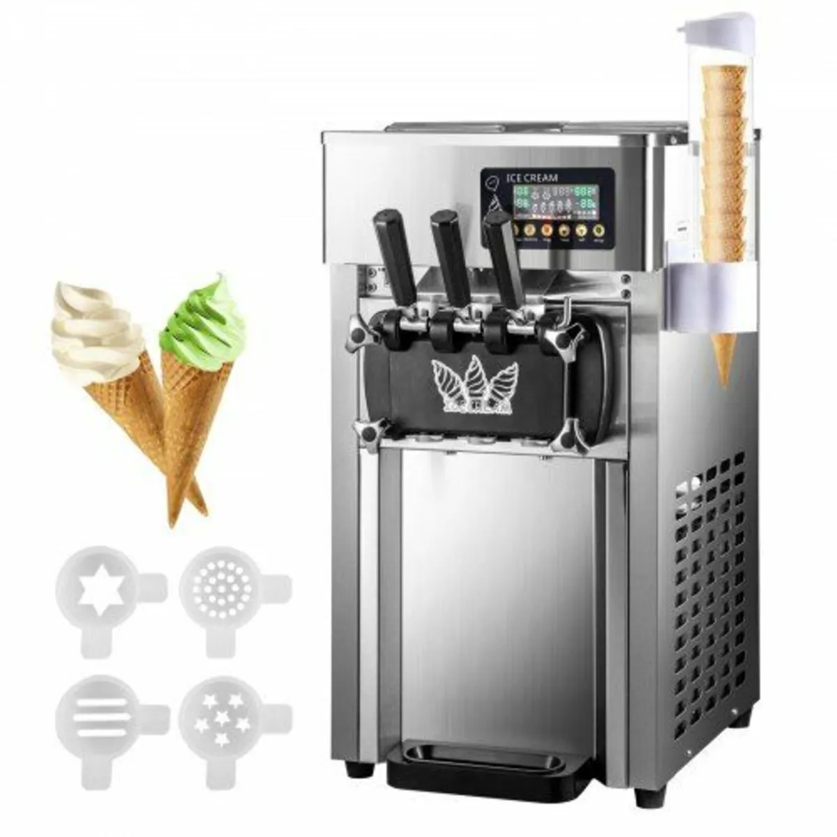 Commercial soft ice cream machine store