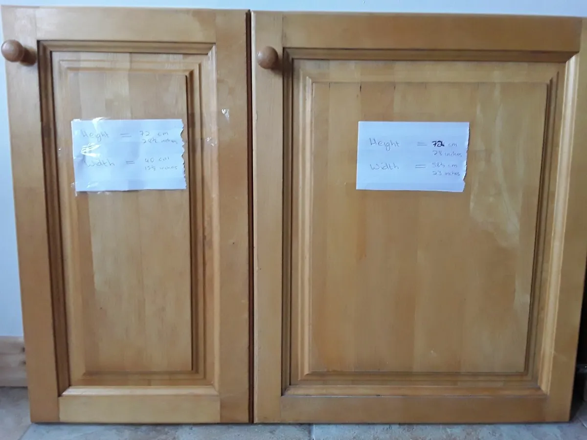 14 solid maple doors four draw fronts for sale in Co. Dublin for €250 ...