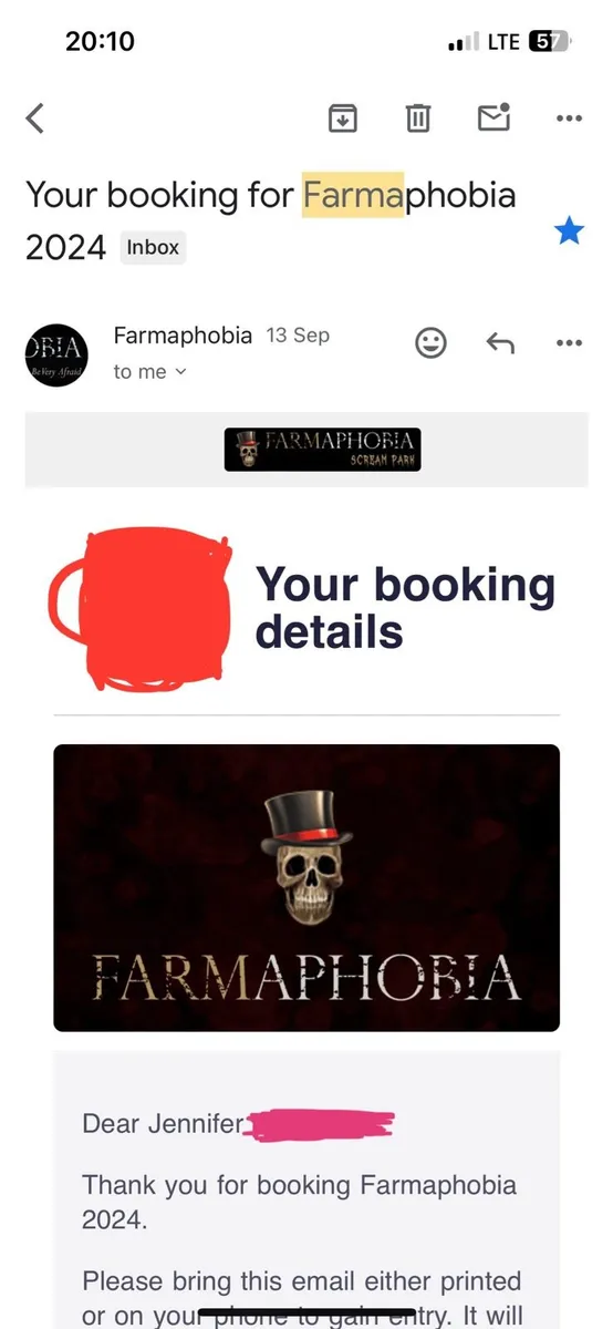 Farmaphobia Tickets for sale in Co. Galway for €72 on DoneDeal