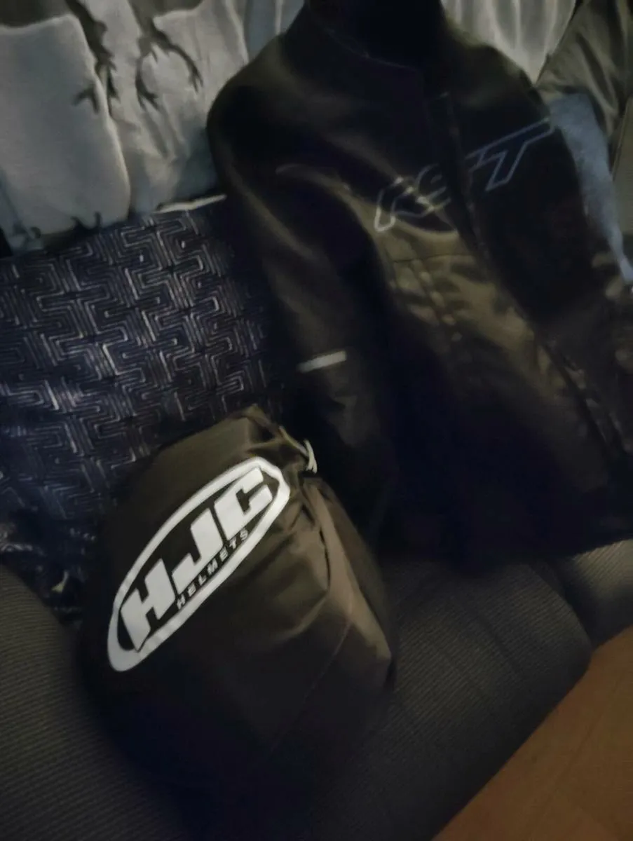 HJC helmet and RSV motorcycle jacket for sale in Co. Galway for €120 on ...