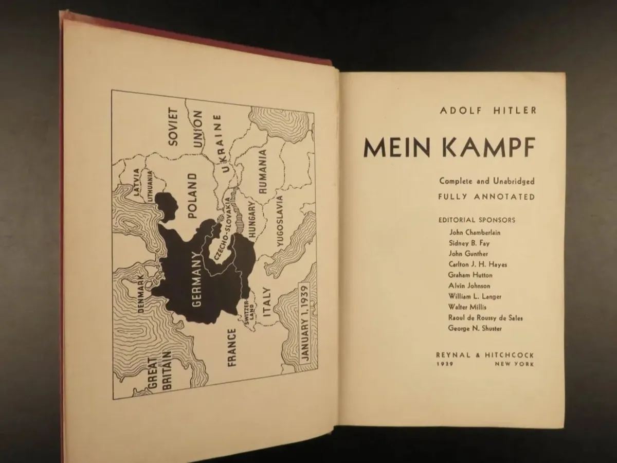 1939 Mein Kampf 1ed Adolf Hitler World War II for sale in Co. Dublin ...