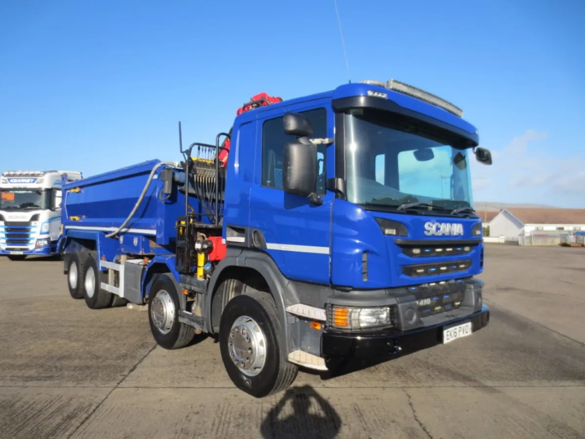 2016 Scania P410 8x4 Tipper Grab for sale in Co. Derry for £123,456 on ...