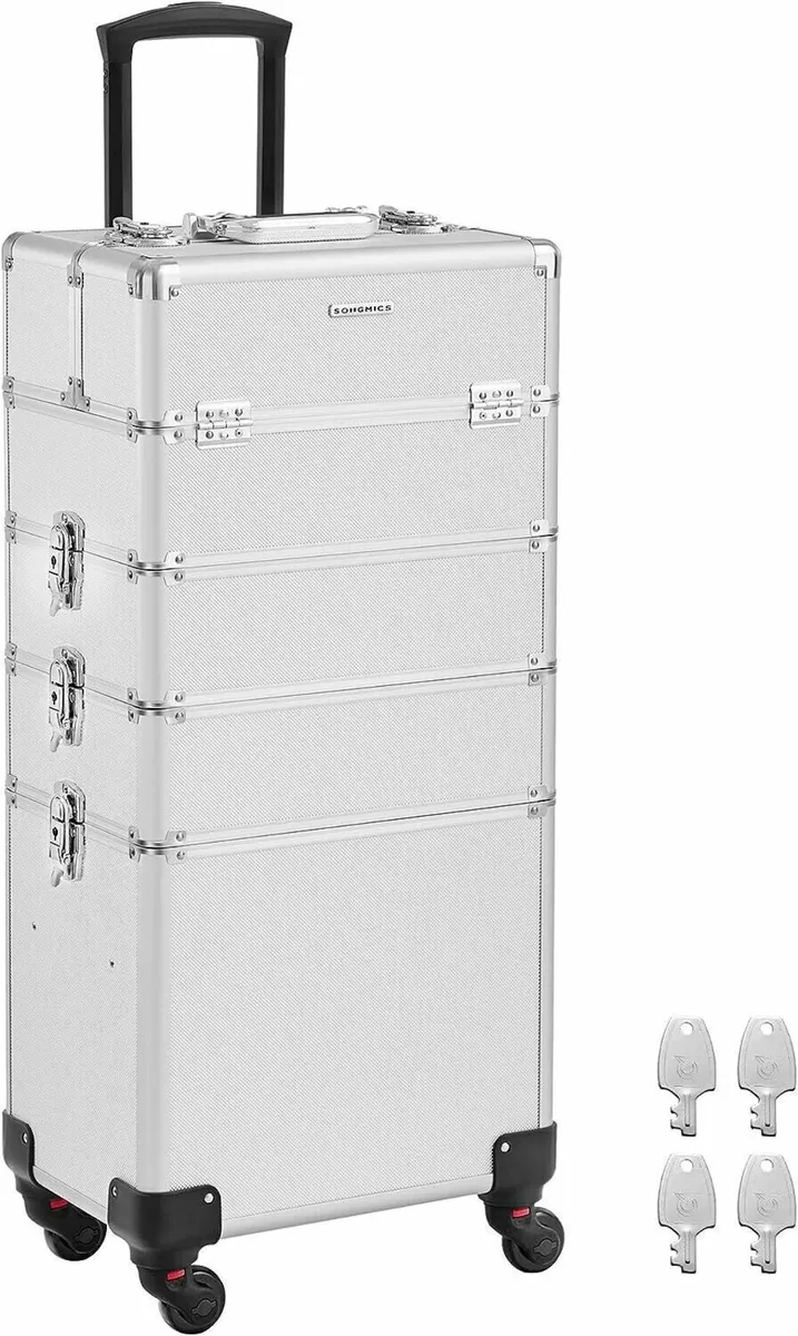 4 in 1 Makeup Trolley Case with Aluminum Construct for sale in Co. Wicklow for 146 on DoneDeal