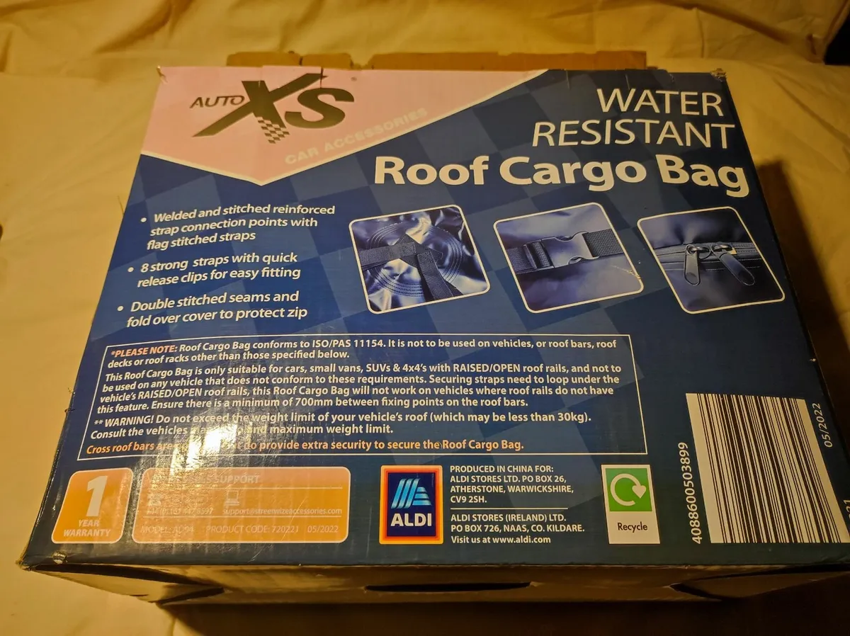 Aldi roof box store