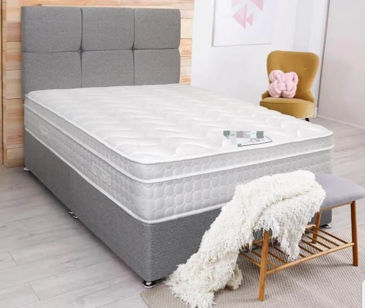 Brand new beds with mattress free delivery for sale in Co. Donegal for 180 on DoneDeal
