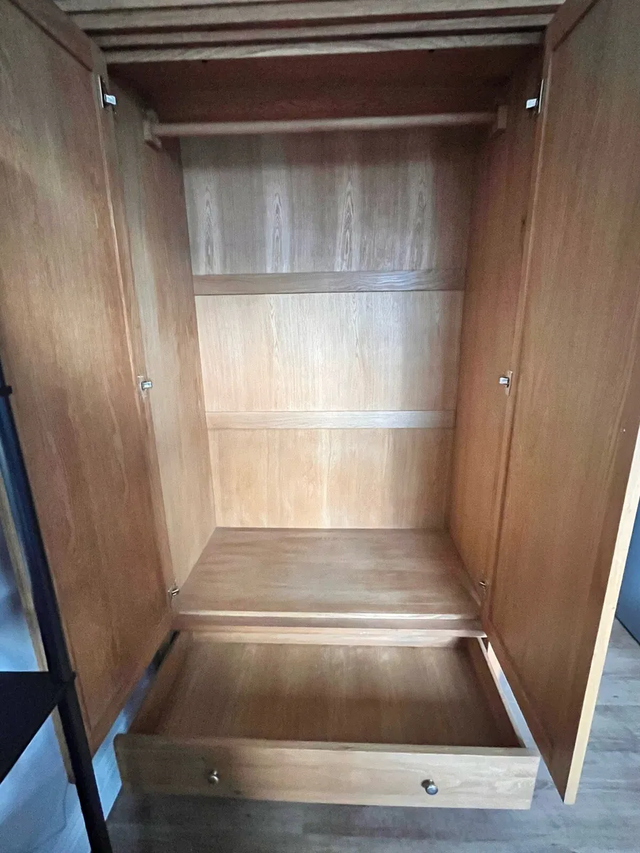 Solid Oak Wardrobe for sale in Co. Galway for 220 on DoneDeal
