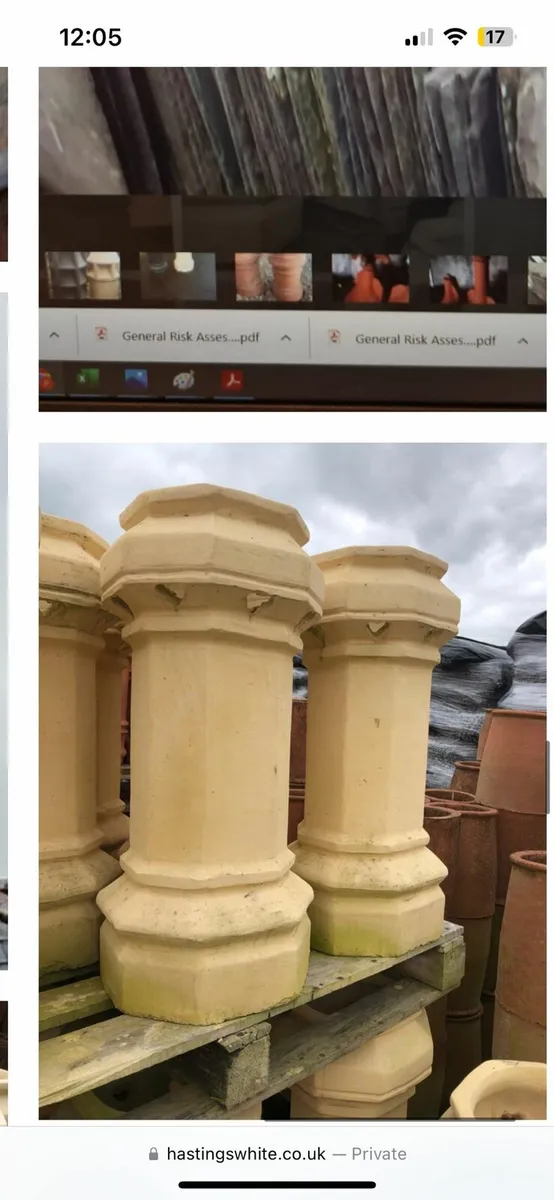 Bangor slates chimney pots floor ridge roof tiles for sale in Co. Sligo ...