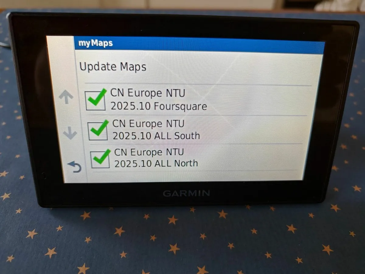 Garmin sat nav - 2025 ALL Europe map for sale in Co. Dublin for €50 on ...